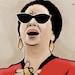 Oum Kalthoum (umm Kulthum), Egyptian Singer - Etsy