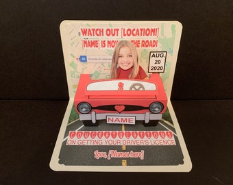 New Driver Birthday Card - Etsy