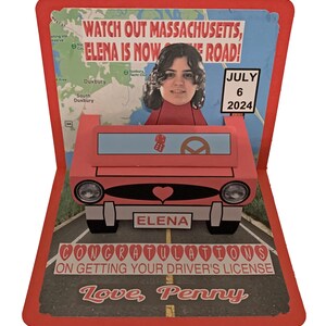 Funny Card Drivers Permit - Etsy