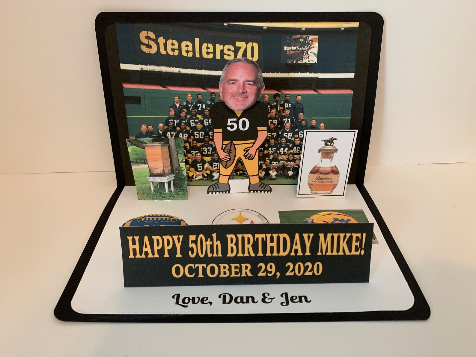 BOBBLEHEAD History Theme Custom Pop up Card | Etsy