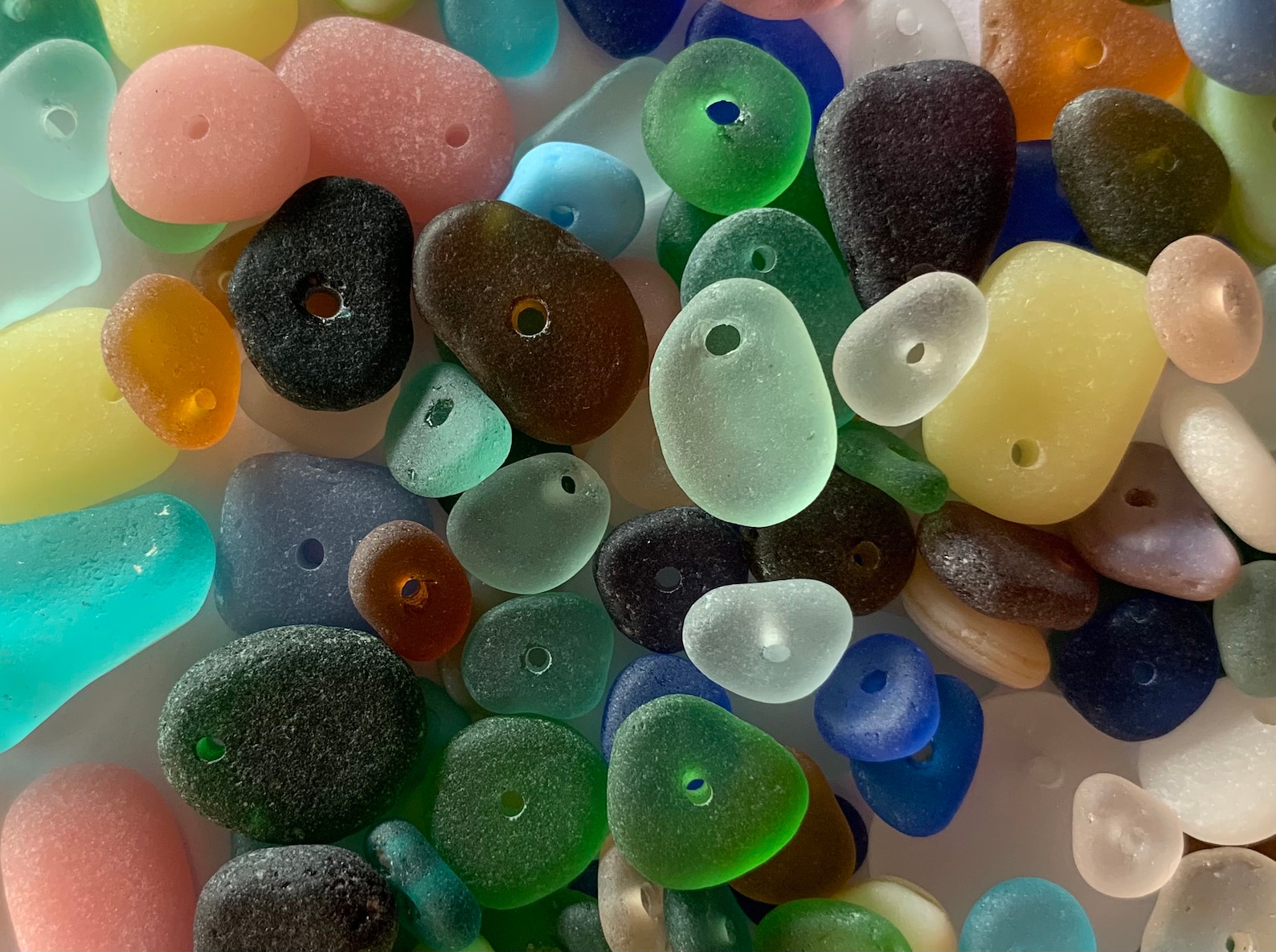 20 Sample Beads Random Selection Beads Grab Bag Beads Drilled - Etsy
