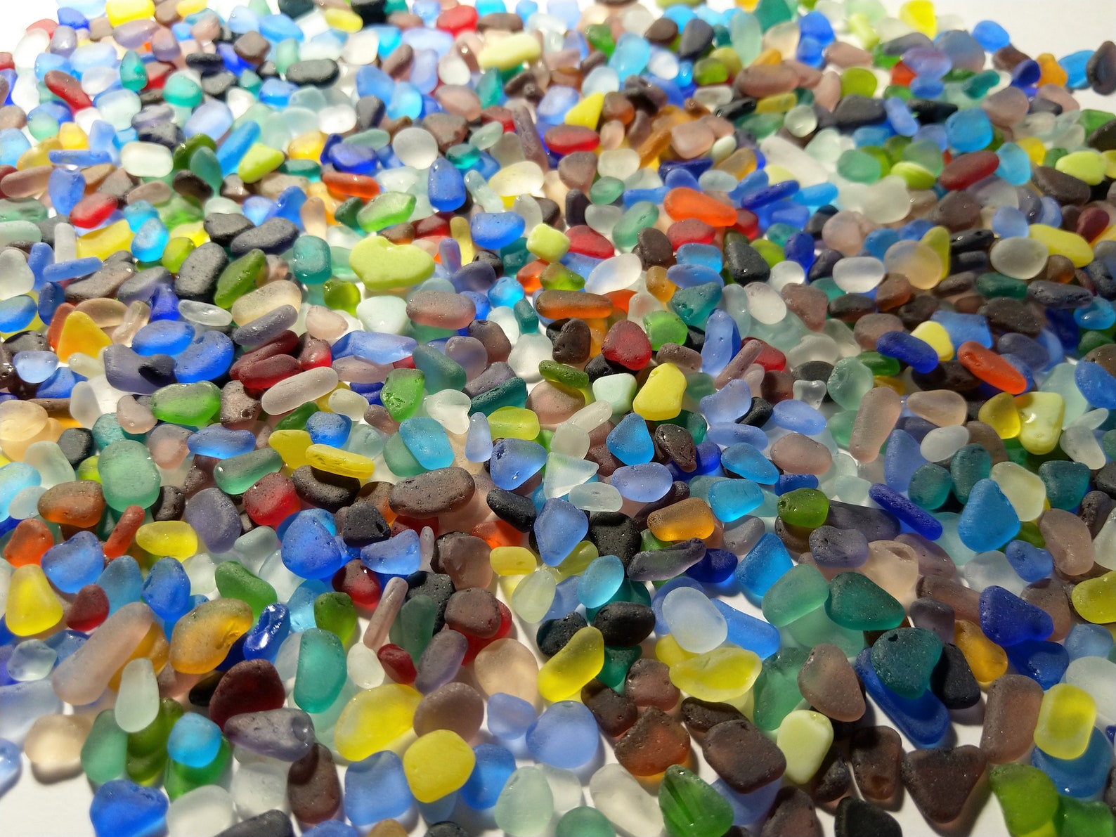 Very Tiny Glass Lot Sea Glass 5-10mm Tiny Sea Glass Bulk Seaglass Tiny ...