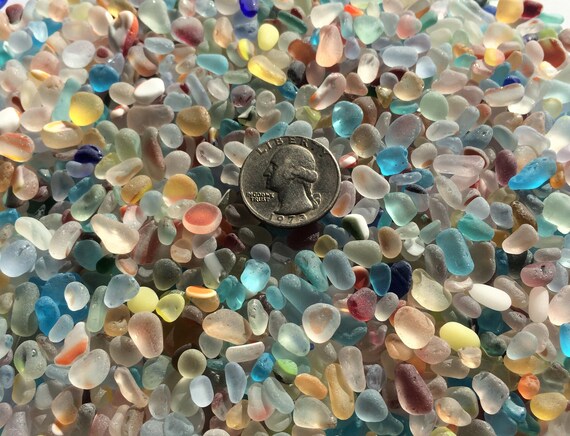 Small Glass Pebbles