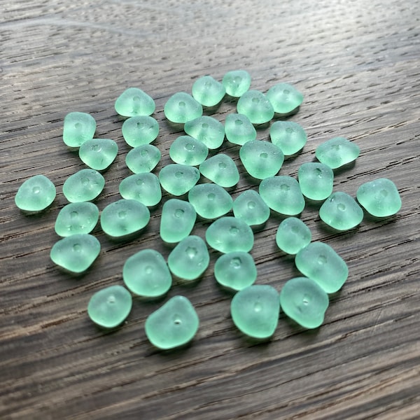 Green Tumbled Glass - Etsy