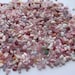 2-5mm Mini Glass Pink Glass Stones Pink Super Tiny Sea Glass Chips Pink ...