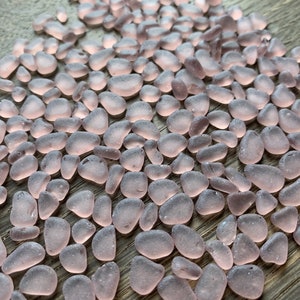 4-10mm Very Tiny Tumbled Glass Flat Sea Glass Pieces for Sea Glass Arts ...