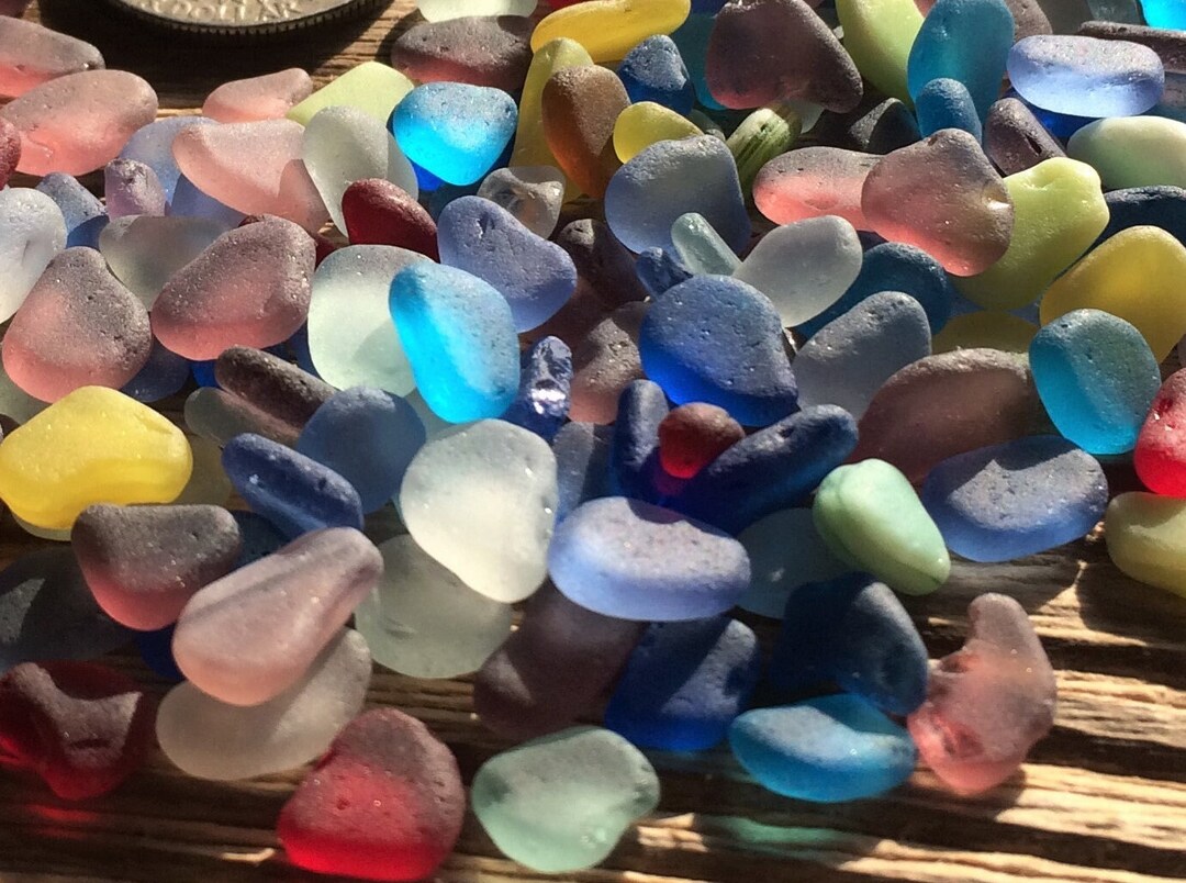 Very Tiny Glass Lot Sea Glass 5-10mm Tiny Sea Glass Bulk Seaglass Tiny ...