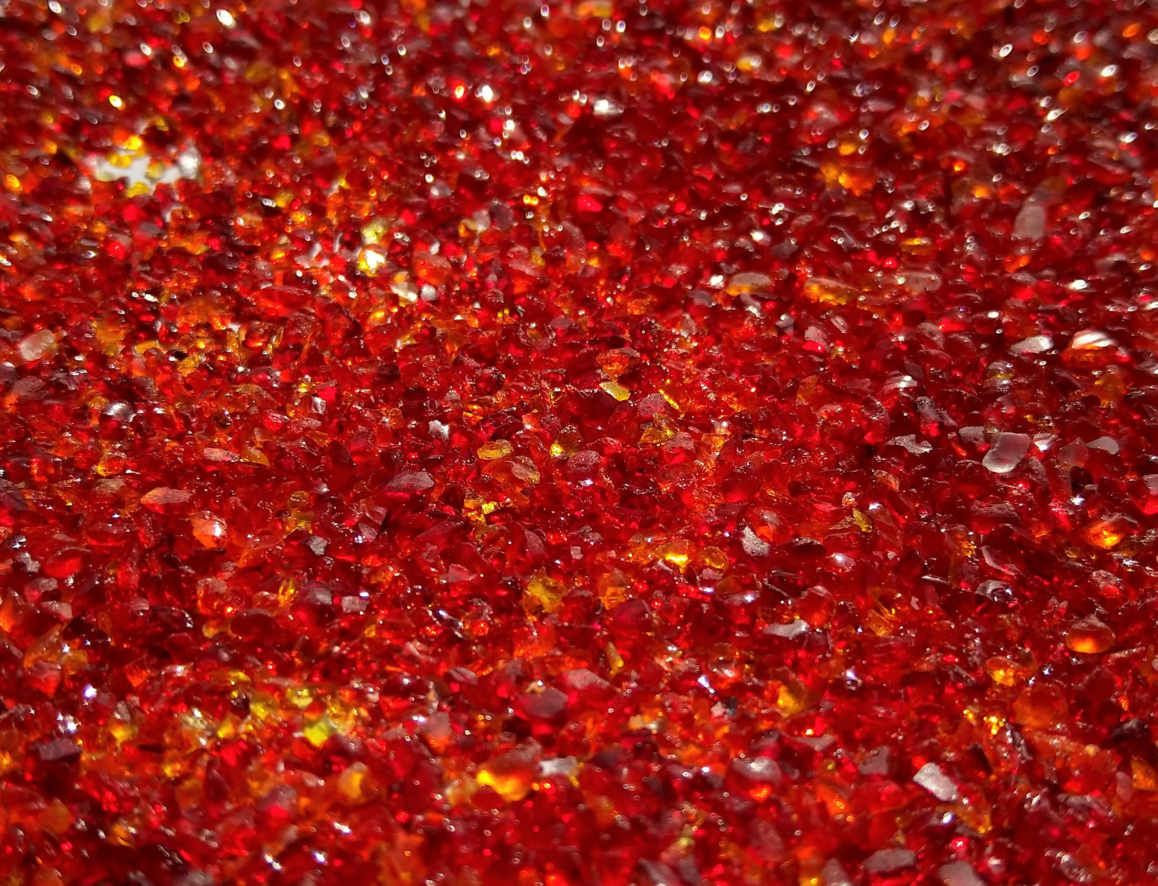 1-2mm Extreme Super Tiny Glass Chips Glass Dust Red Crushed | Etsy