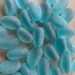 Aqua Blue Sea Glass Blue Aqua 22-27mm Tumbled Glass Blue Sea Glass Aqua ...