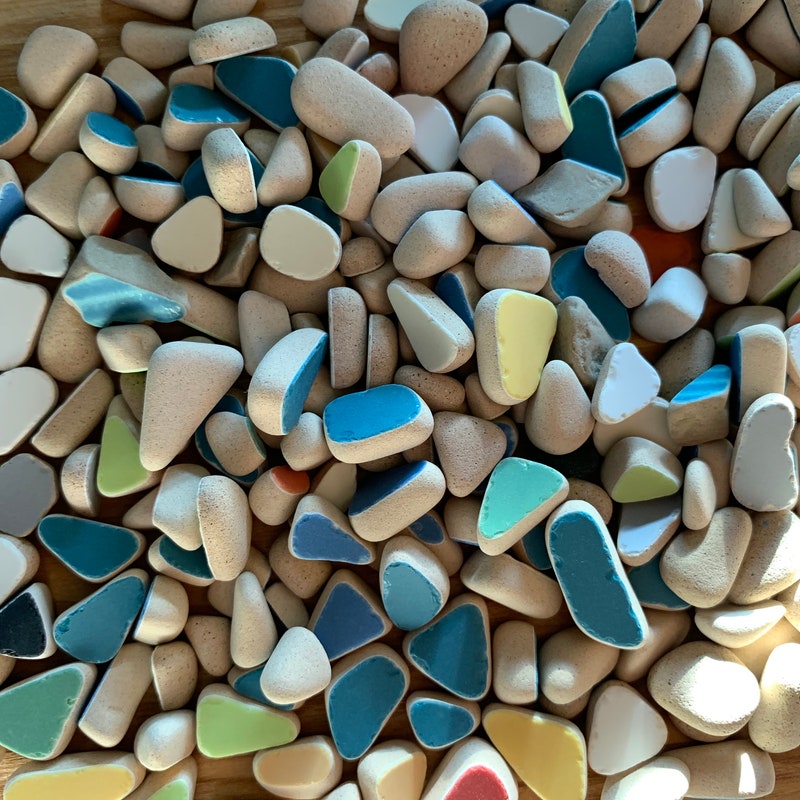 Mini Mosaic Tiles - Etsy