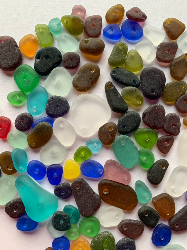 20 Sample Beads Random Selection Beads Grab Bag Beads Drilled - Etsy