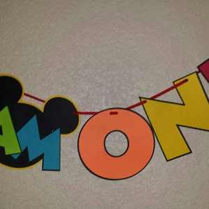 Mickey Mouse Clubhouse "i Am 1" Banner - Etsy