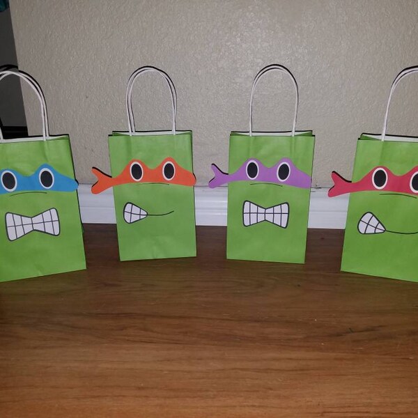 Ninja Turtle Favors - Etsy
