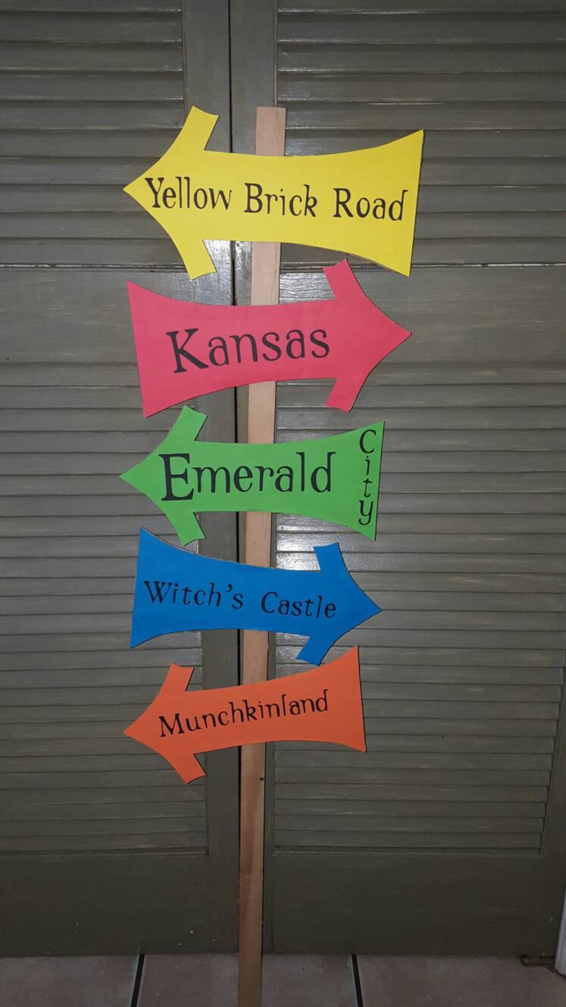 Wizard of Oz Signs - Etsy
