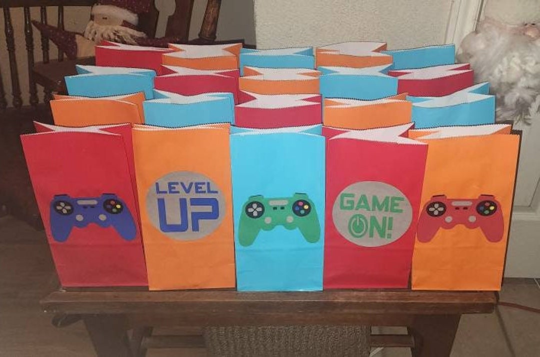 Video Game Controller, Level Up, Game on Inspired Party Bags - Etsy