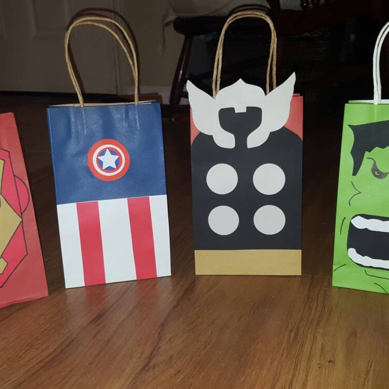 Superhero Goody Bags - Etsy