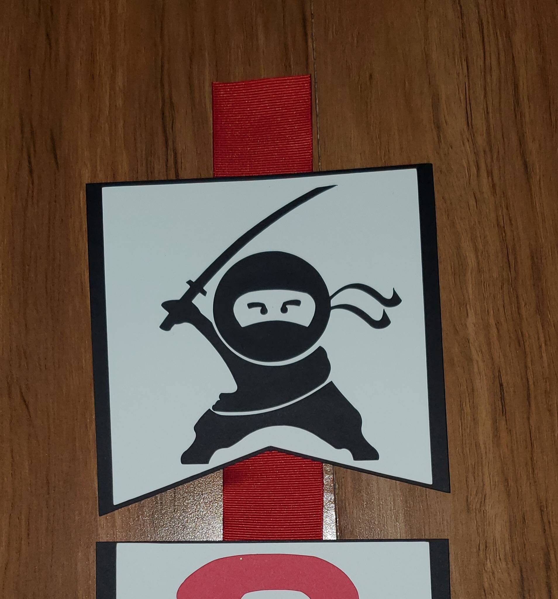 Ninja Inspired Happy Birthday Banner - Etsy