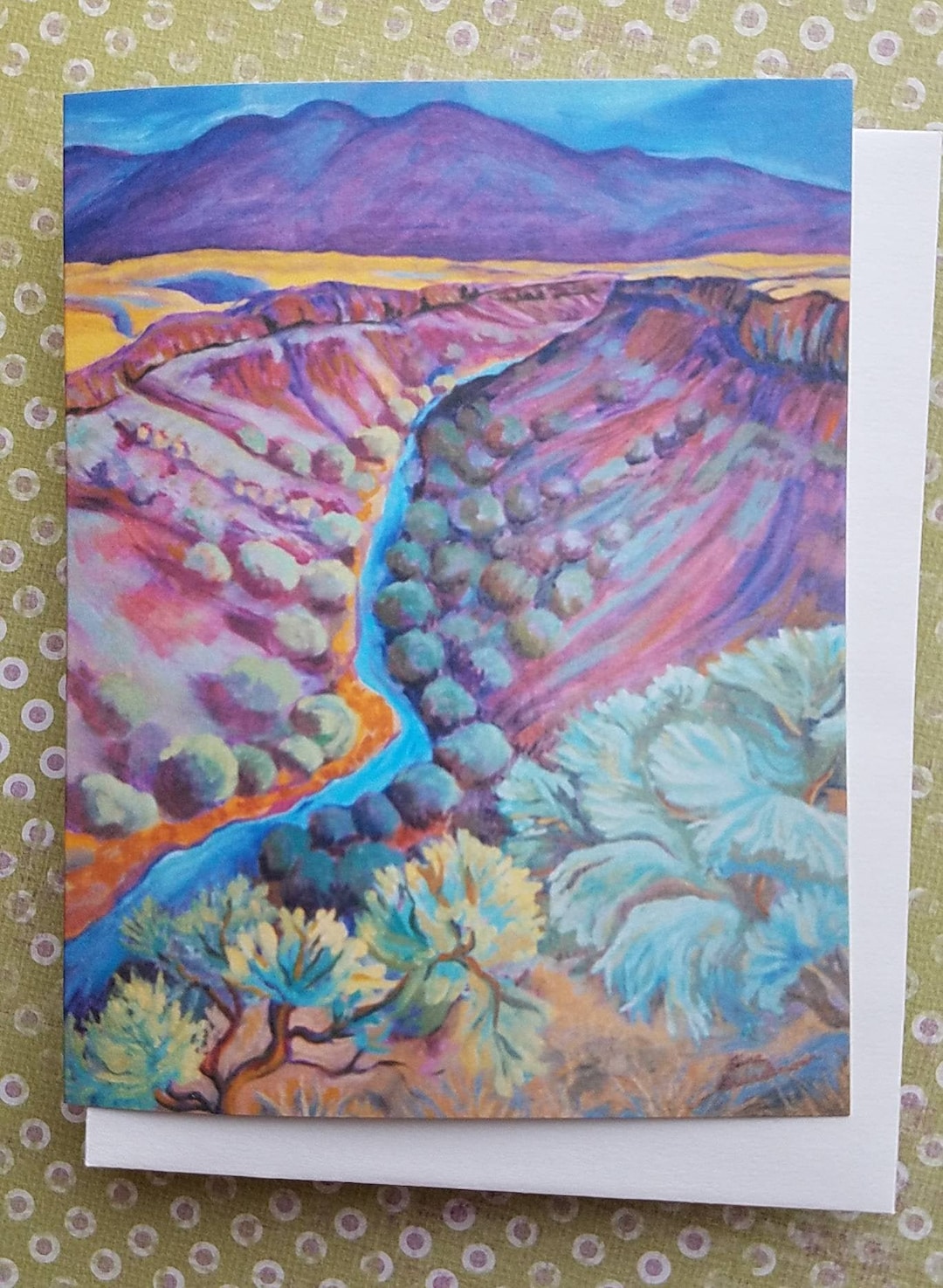 Canyon Cards, Rio Grande Note Cards, Set of Cards, Southwest, Art Card ...