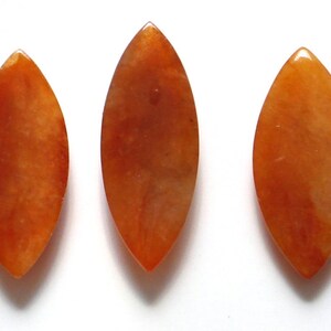 S A L E 75% Off RED JADEITE JADE Marquise Cabochon large 2 Sold - Etsy