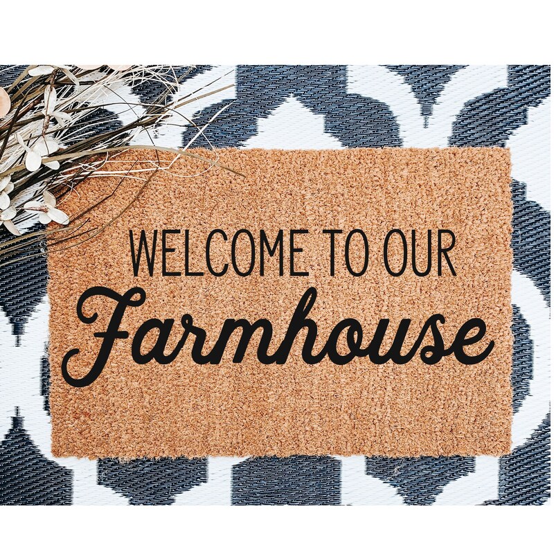 Farmhouse Doormat - Etsy