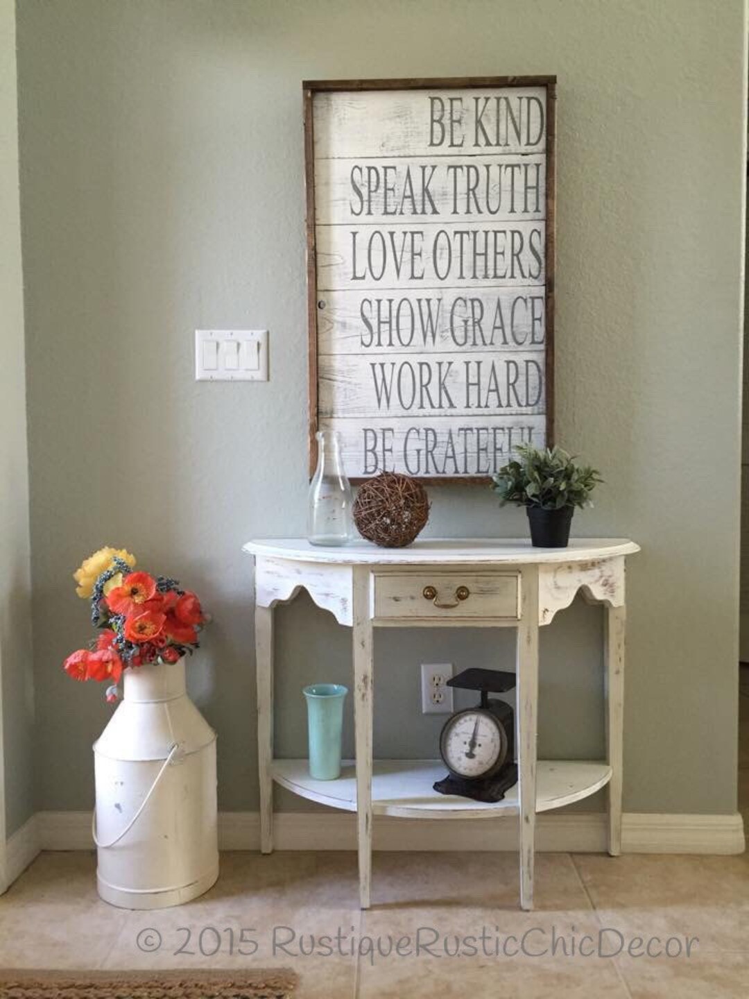 Daily Reminder Sign With Frame - Etsy