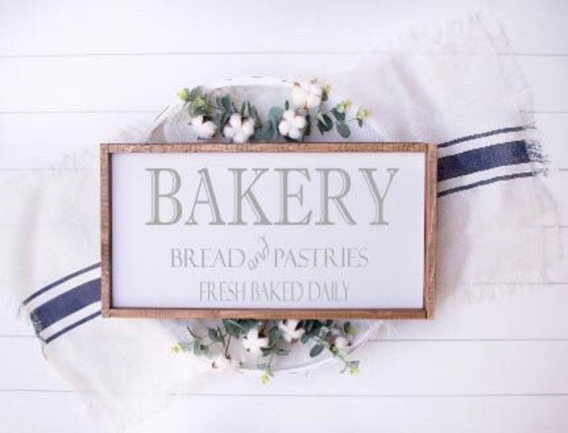 Vintage Bakery Sign - Etsy