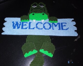 Alligator Welcome Sign | Etsy
