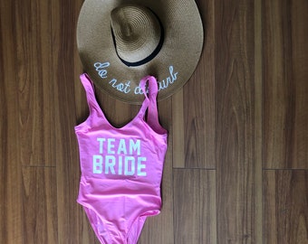 Team Bride Swimsuit - Etsy