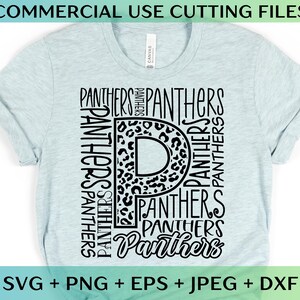 Panthers Svg, Team Mascot Png, Sublimation and DTF Design, Panthers ...