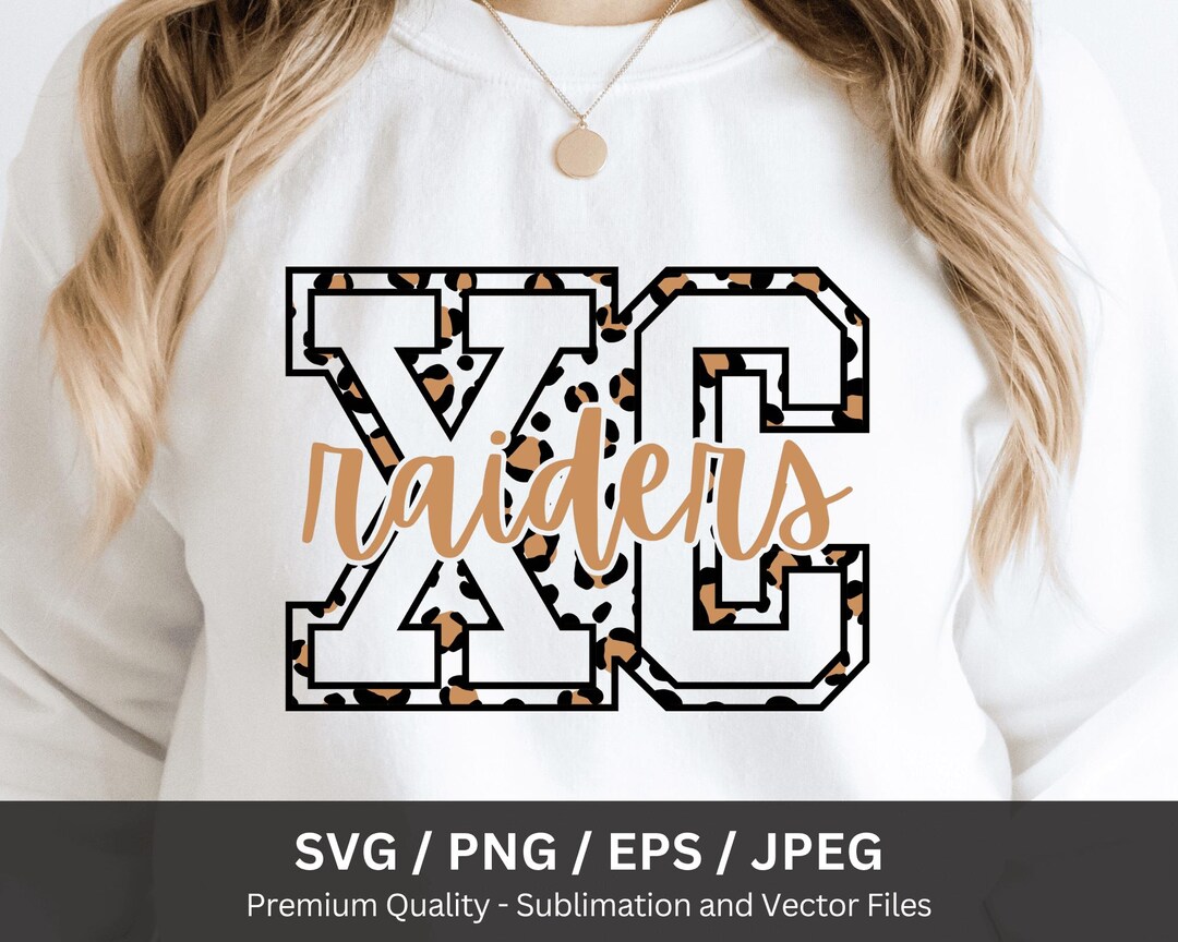 Raiders Cross Country Svg Png Files, Cross Country Shirt, Cheer Poster ...
