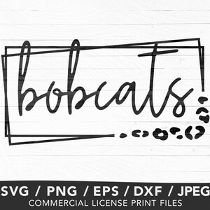 Bobcats Basketball Svg, Bobcats Png, Printable Design, Bobcats Cheer ...