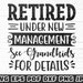 Retirement Daily Schedule Svg Download, Retirement Sign, Commercial ...