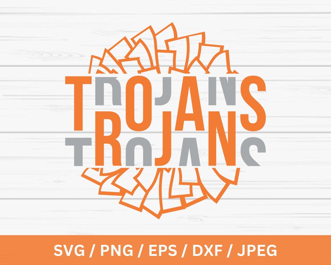 Trojans Cheer Png, Sublimation Design, Trojans Png Image, High School ...