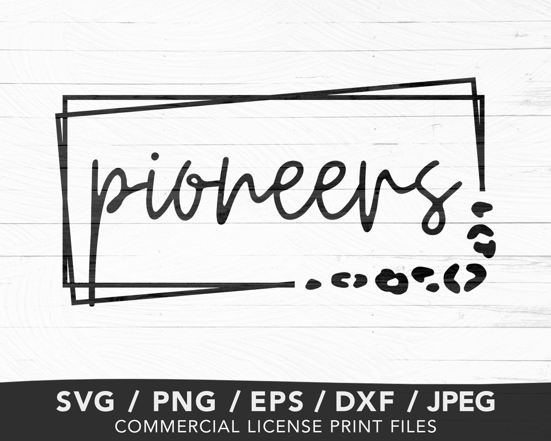 Pioneers Mascot Svg, Pioneers Png, Sports Mama Svg, Pioneers Basketball ...