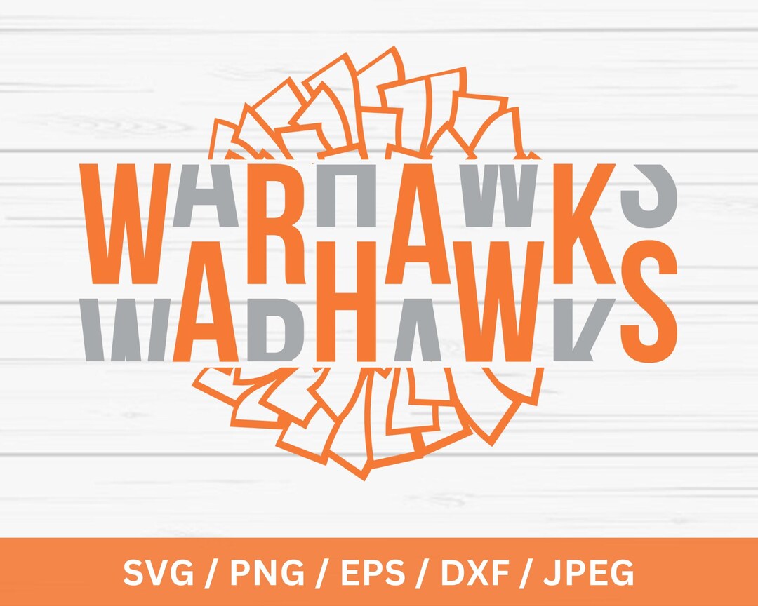 Warhawks Cheer Png, Sublimation Design, Warhawks Png Image, High School ...