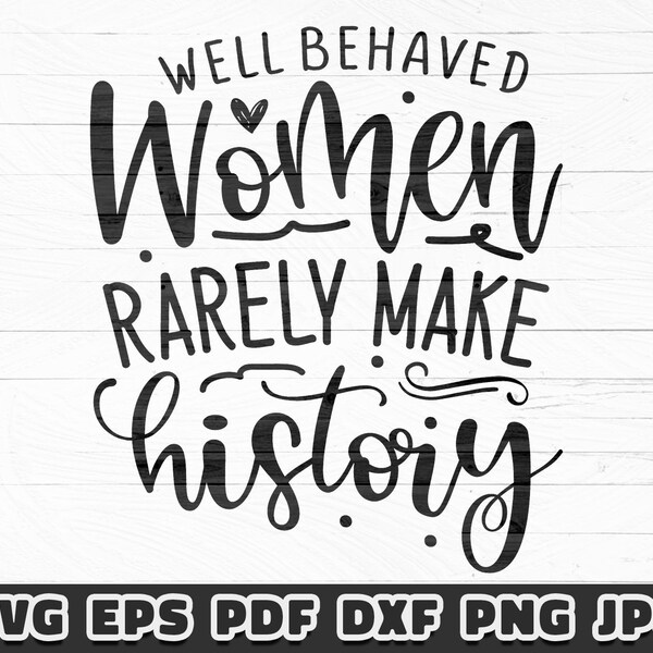 Well Behaved Women - Etsy