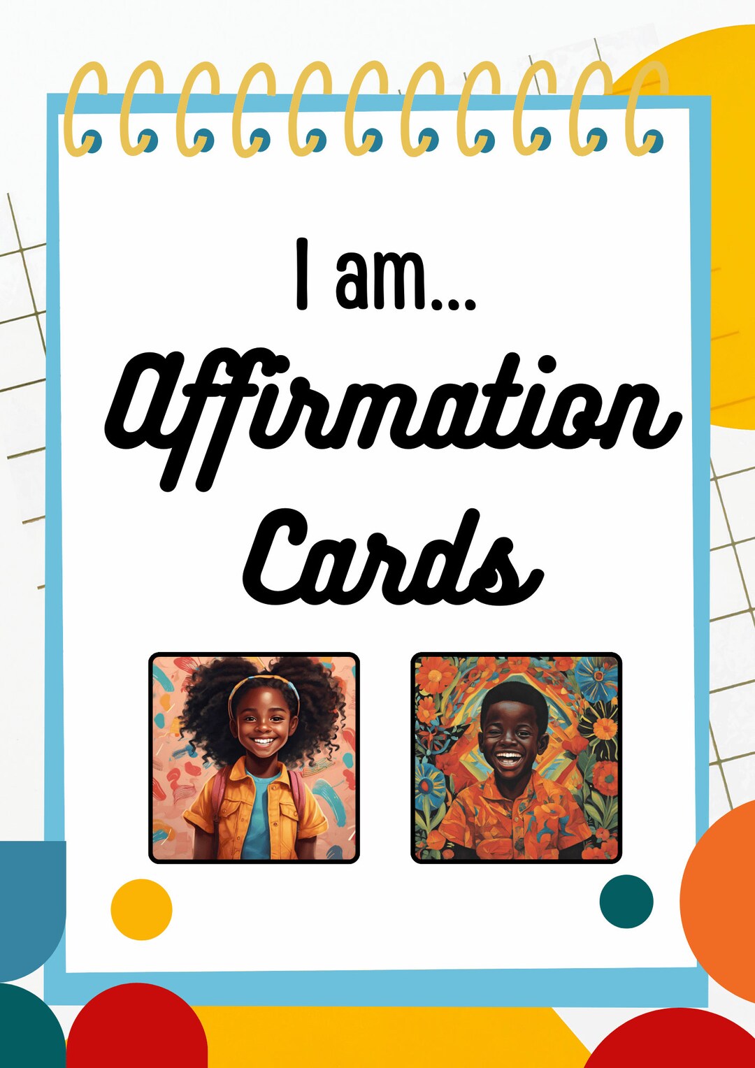 Positive Affirmation Cards (african American) - Etsy