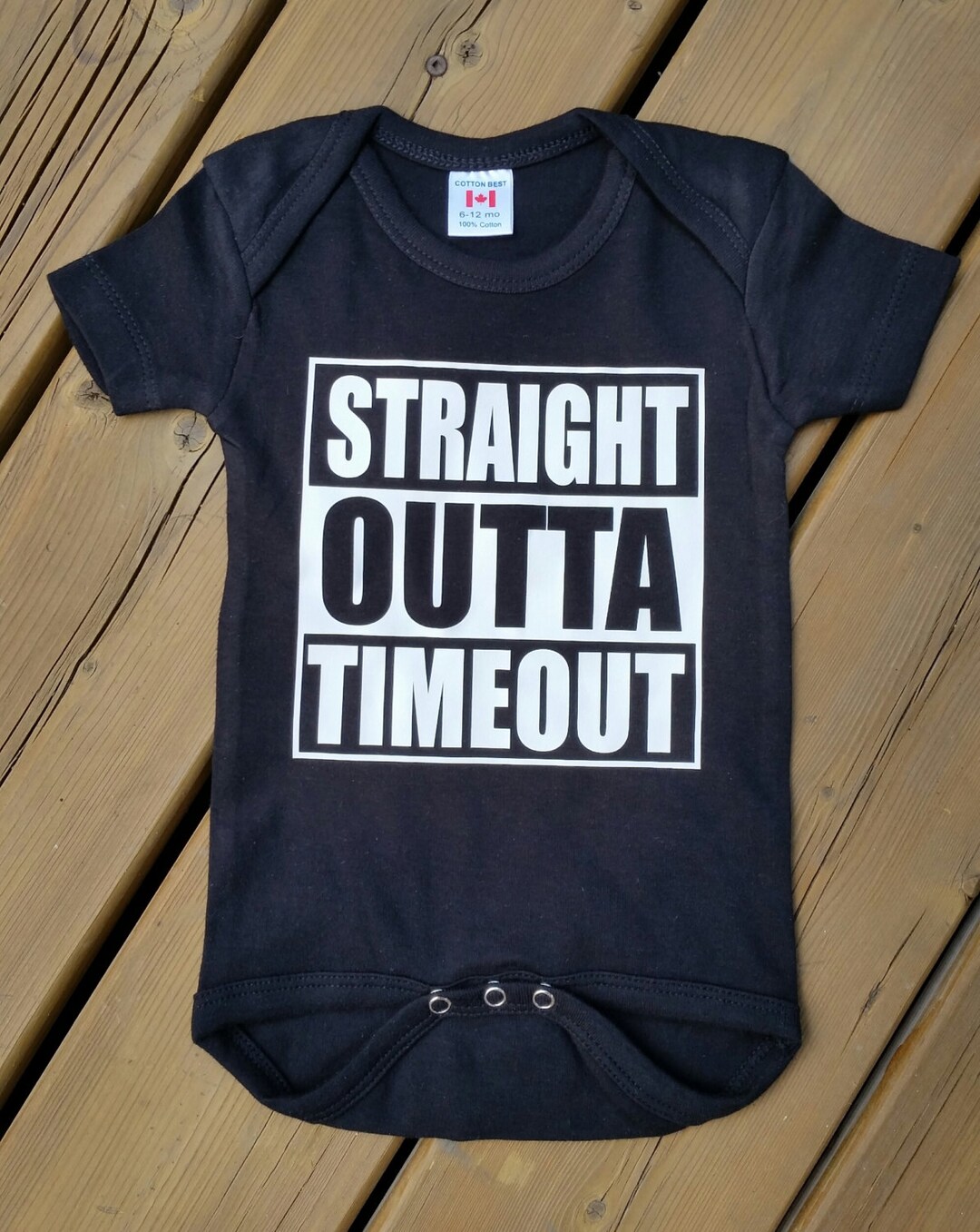 Straight Outta Timeout Baby Newborn Unisex Funny Bodysuit - Etsy Canada