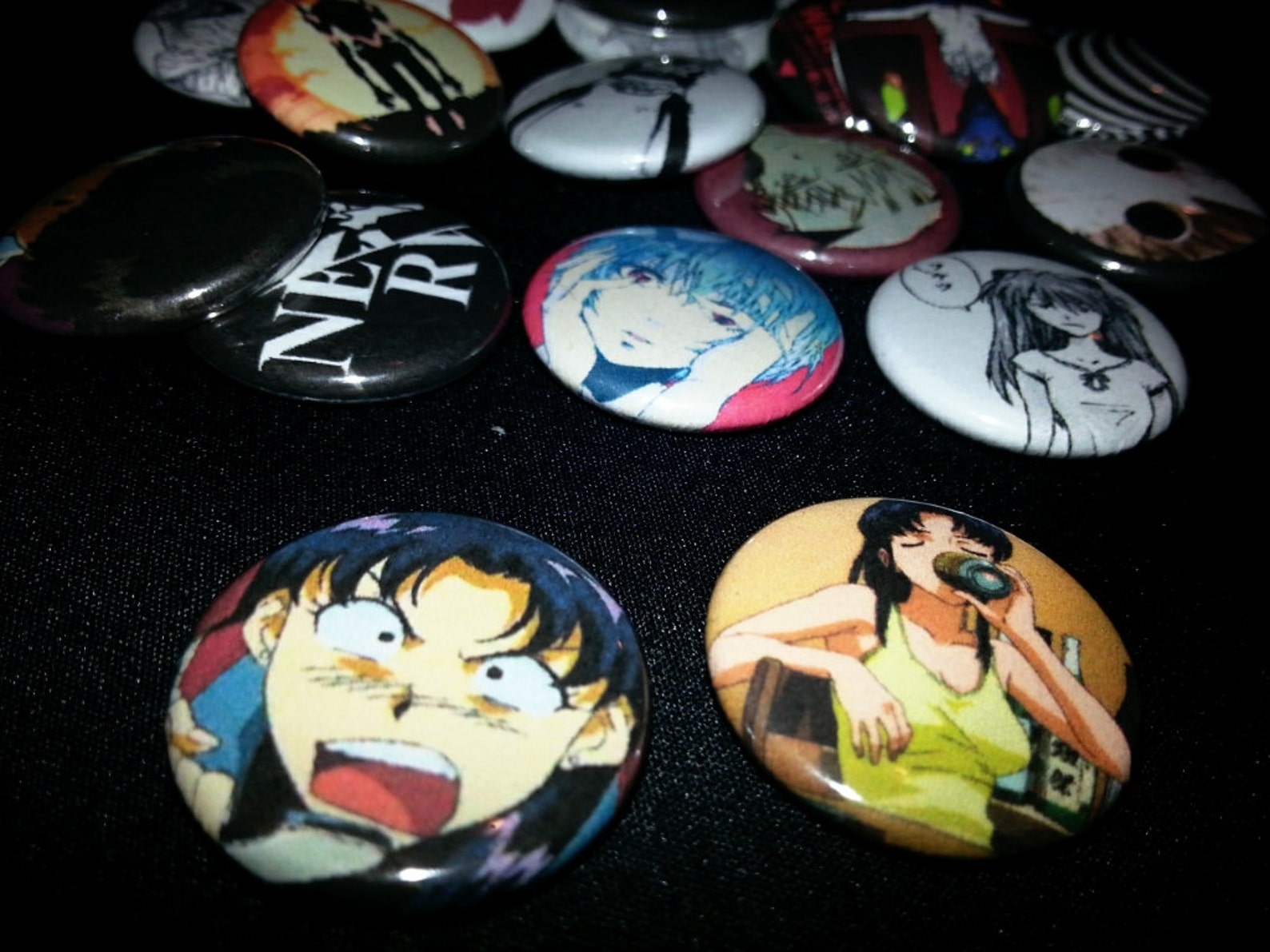20 One-inch Neon Genesis Evangelion Button Pins - Etsy