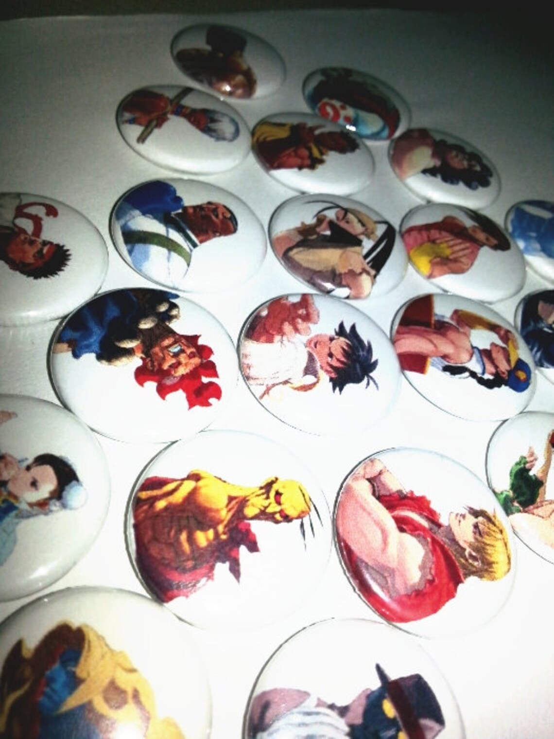20 One Inch Street Fighter 3 Third Strike Button Pins - Etsy