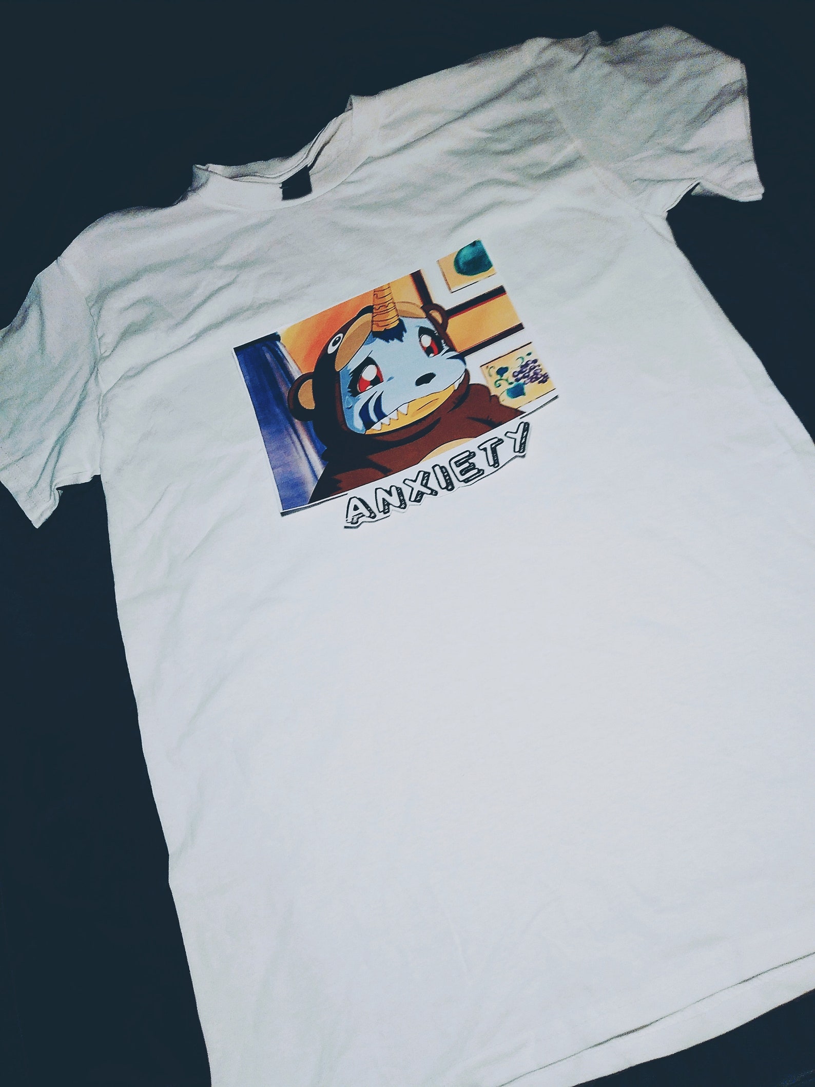Anxiety Digimon Tee - Etsy