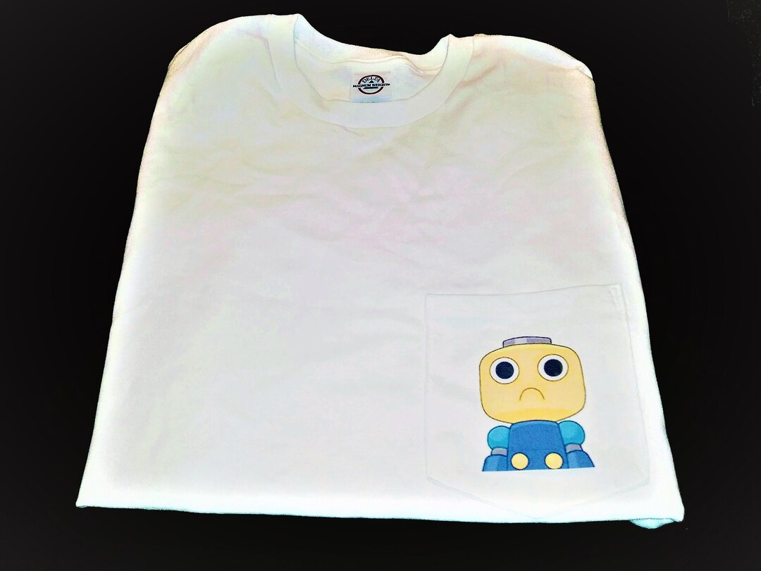 Sad Servbot Pocket Tee - Etsy