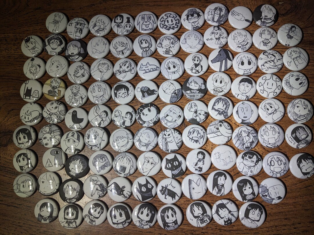 70 Nichijou ( My Ordinary Life Button ) One-inch Button Pins - Etsy