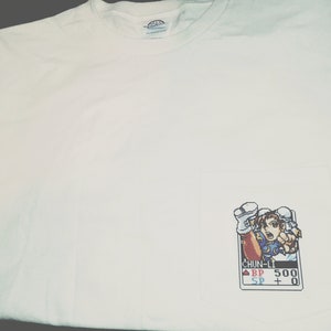 Chun Li Pocket Tee - Etsy