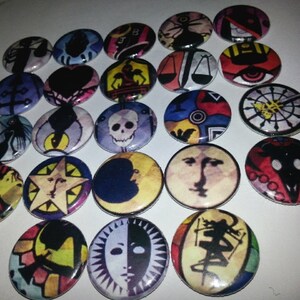 23 One-inch Persona 3 Arcana Button Pins - Etsy