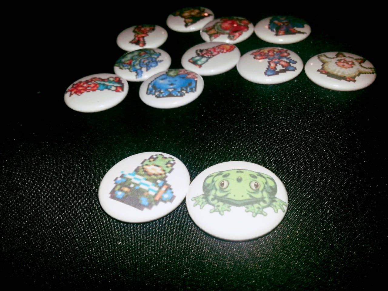 12 One-inch Chrono Trigger Button Pins - Etsy