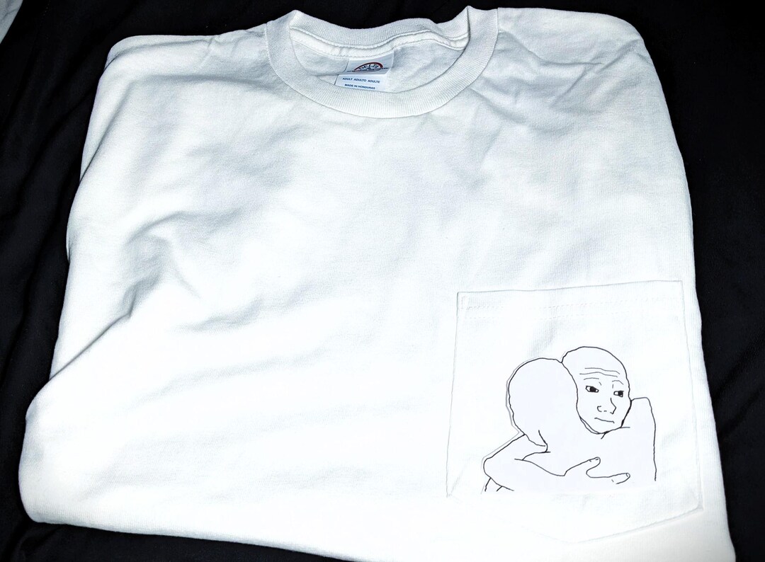 Wojack Hug Feels Bad Man Meme T Shirt - Etsy