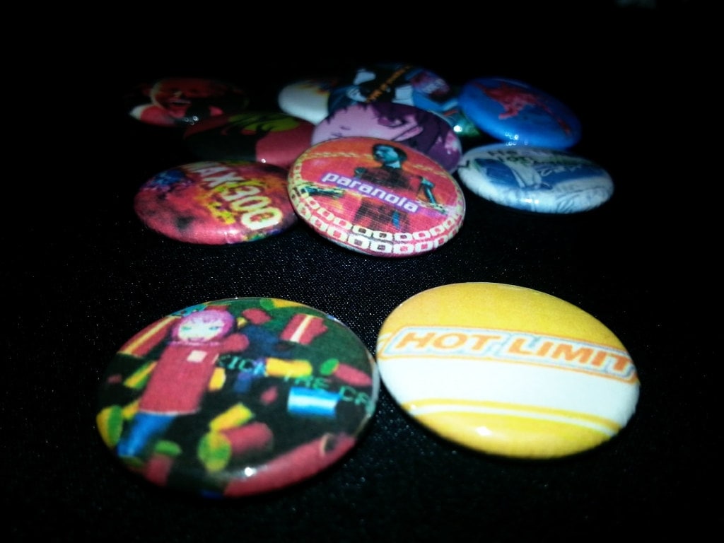 12 One-inch DDR Button Pins - Etsy