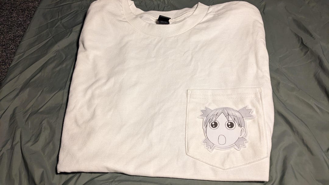 Yotsuba POGGERS Face Pocket Tee - Etsy