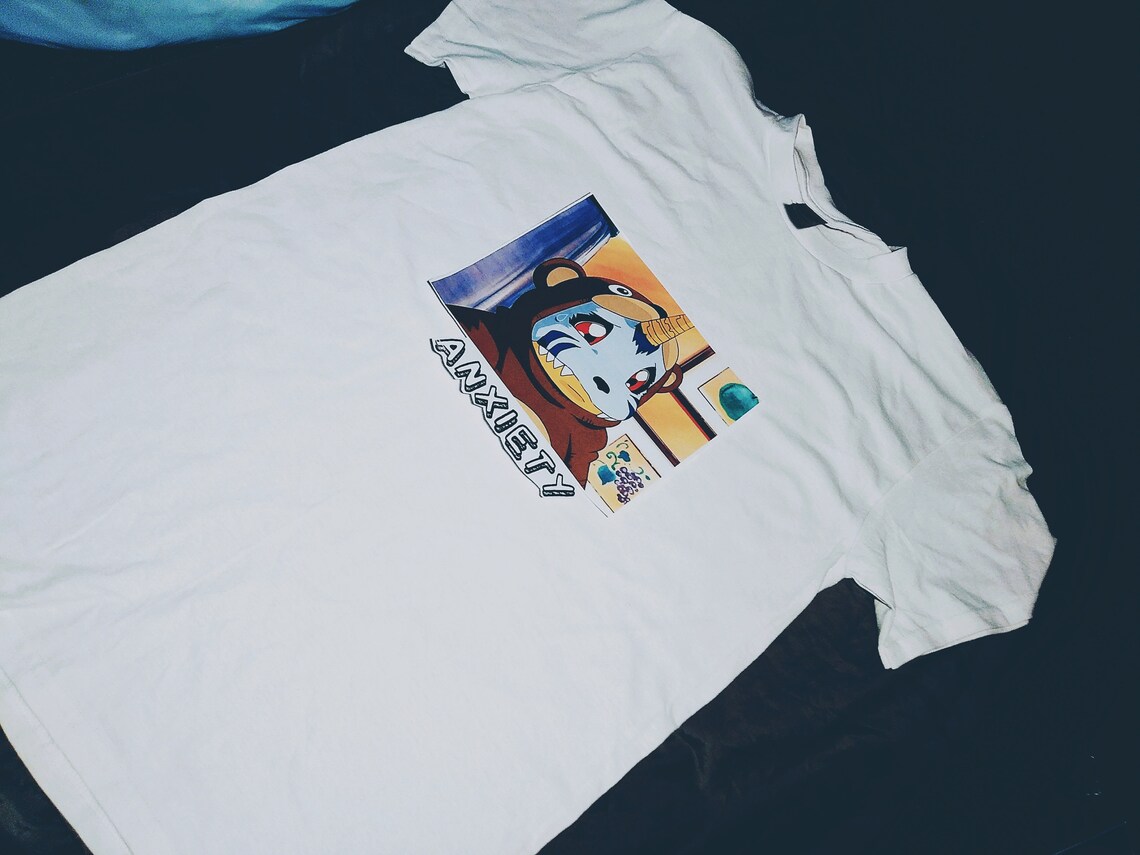 Anxiety Digimon Tee - Etsy